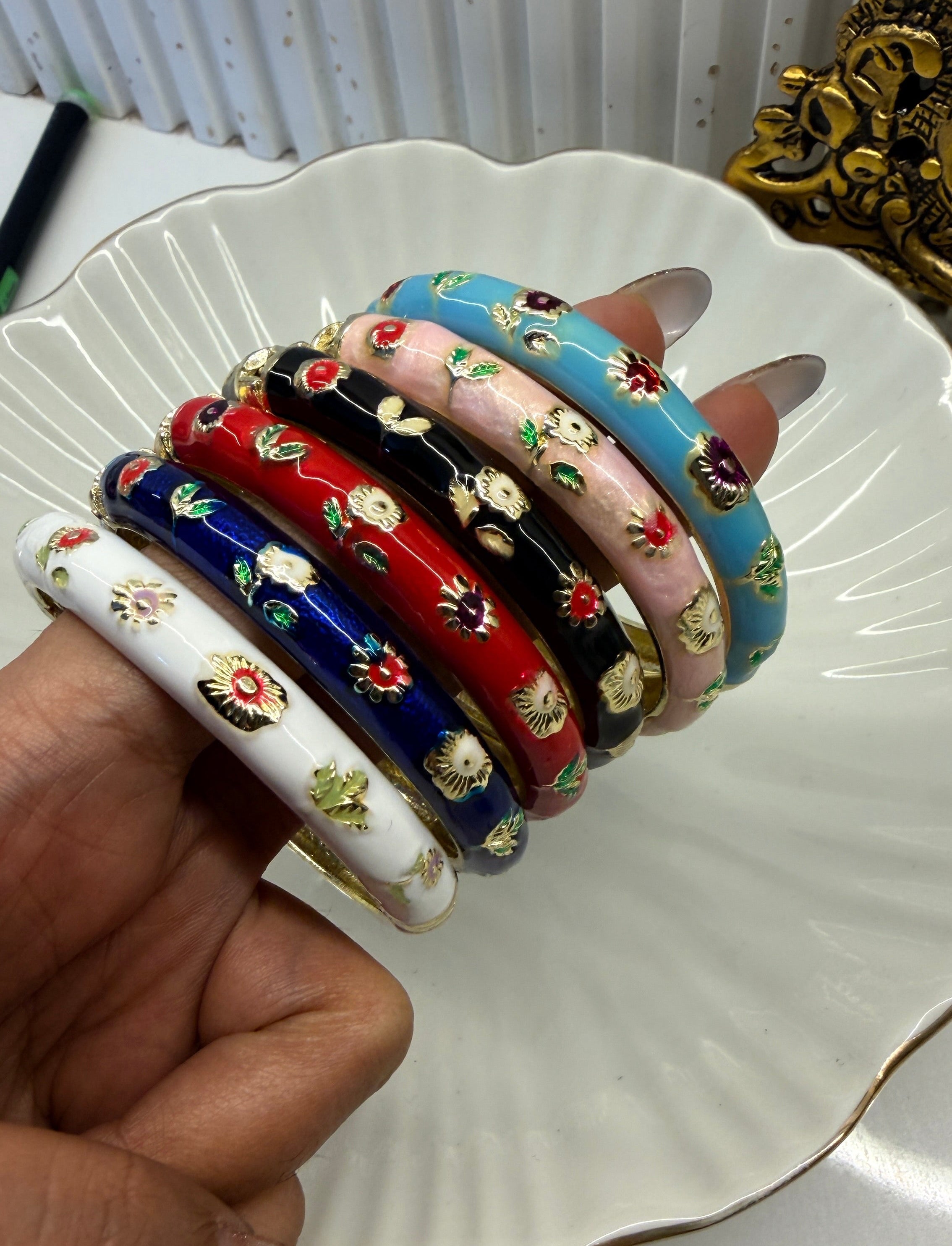 Baby size enamel bracelet (2.2 to 2.4) – AllThingsPrettyByM